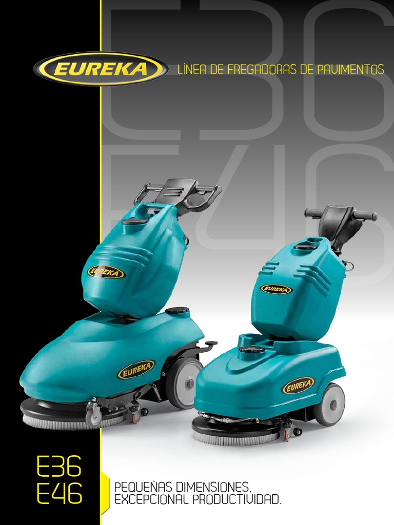 Eureka E36 E46 Fregadora Industrial Dossier PDF | PDF