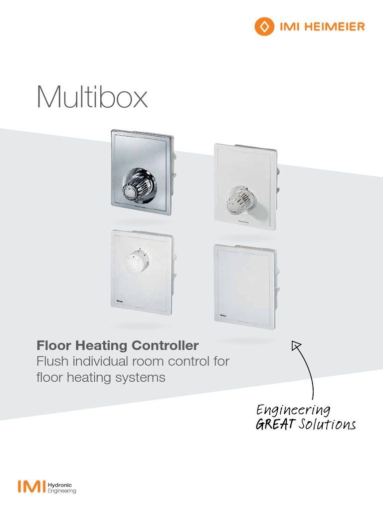 Multibox: Floor Heating Controller | PDF | Valve | Thermostat