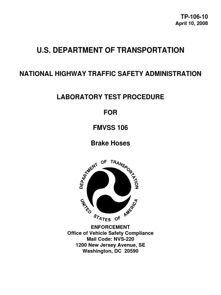 TP 106 10 PDF | PDF | Calibration | National Highway Traffic Safety ...