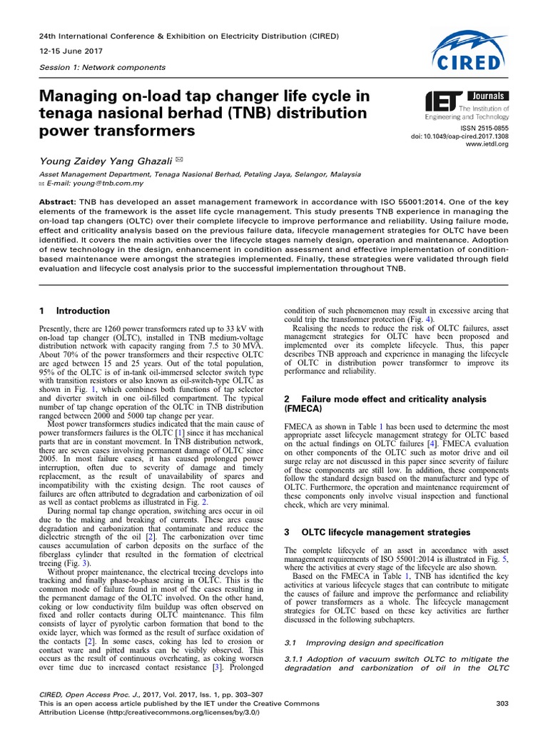 Oap-Cired 2017 1308 | PDF | Switch | Life Cycle Assessment