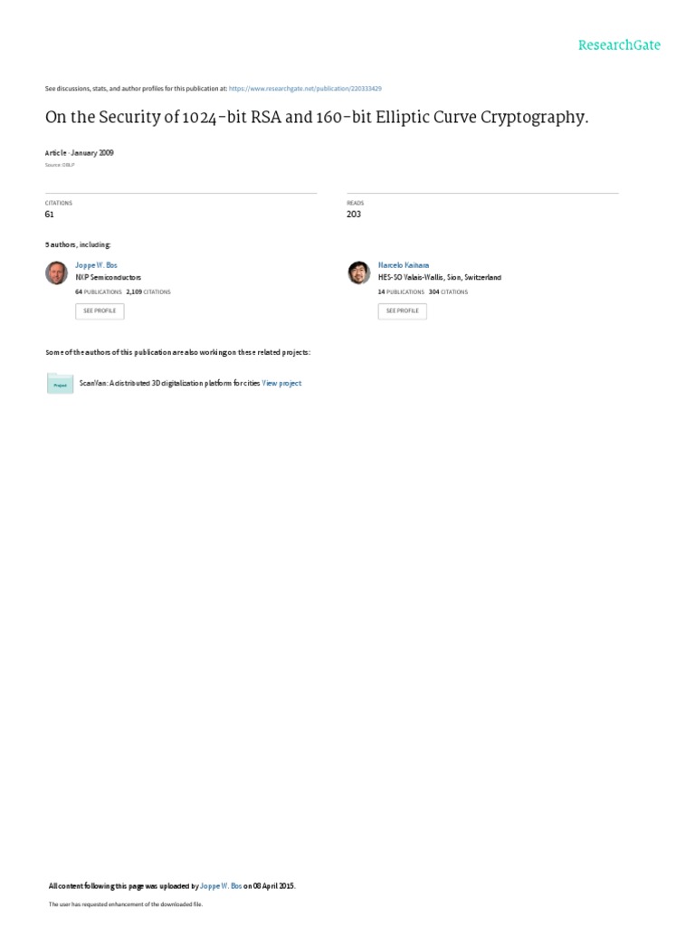 Ecdl2 PDF | PDF | Cryptography | Parallel Computing
