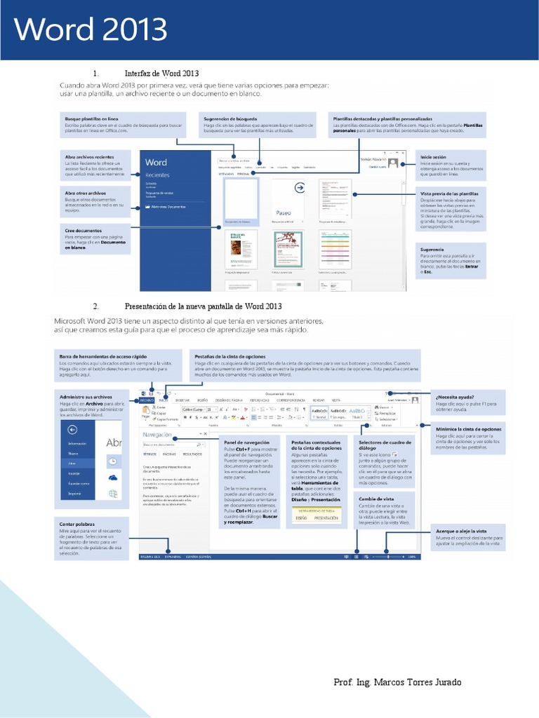 Word 2013 | PDF | Microsoft Word | Microsoft Office