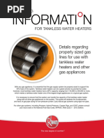 Gas Line Flow Diagram Example | PDF