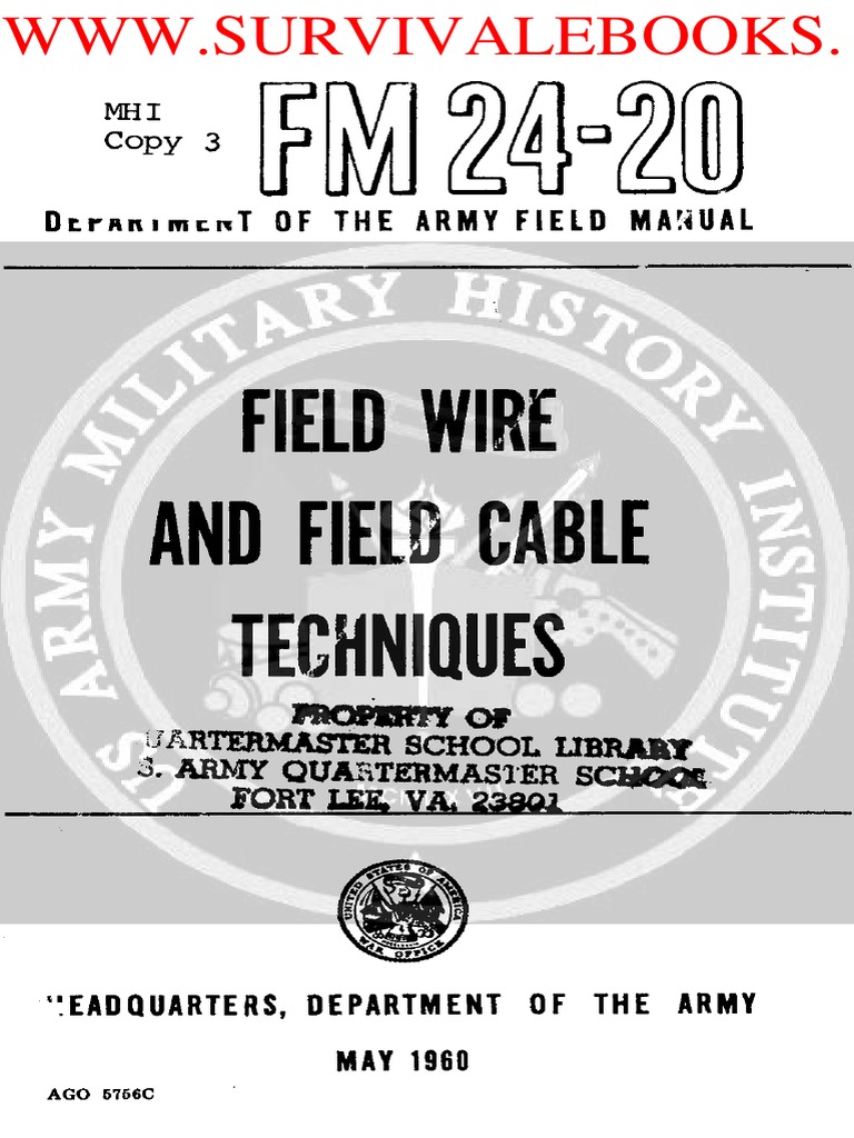 Field Wire & Field Cable Techniques | PDF | Wire | Electrical Connector