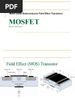 Mosfet Basics Slides | PDF | Mosfet | Field Effect Transistor