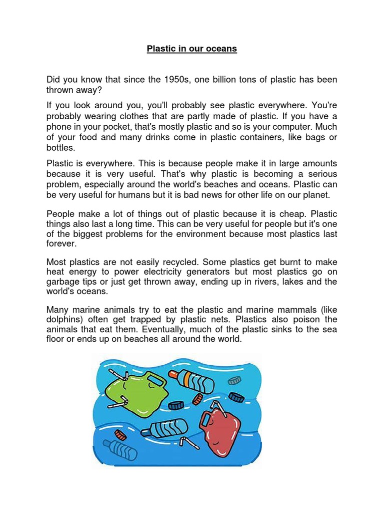 Impact of Plastic Pollution in Oceans | PDF | Science & Mathematics