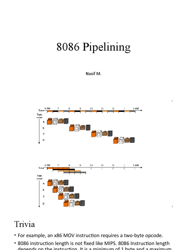8086 Pipelining | Download Free PDF | Central Processing Unit | Digital ...