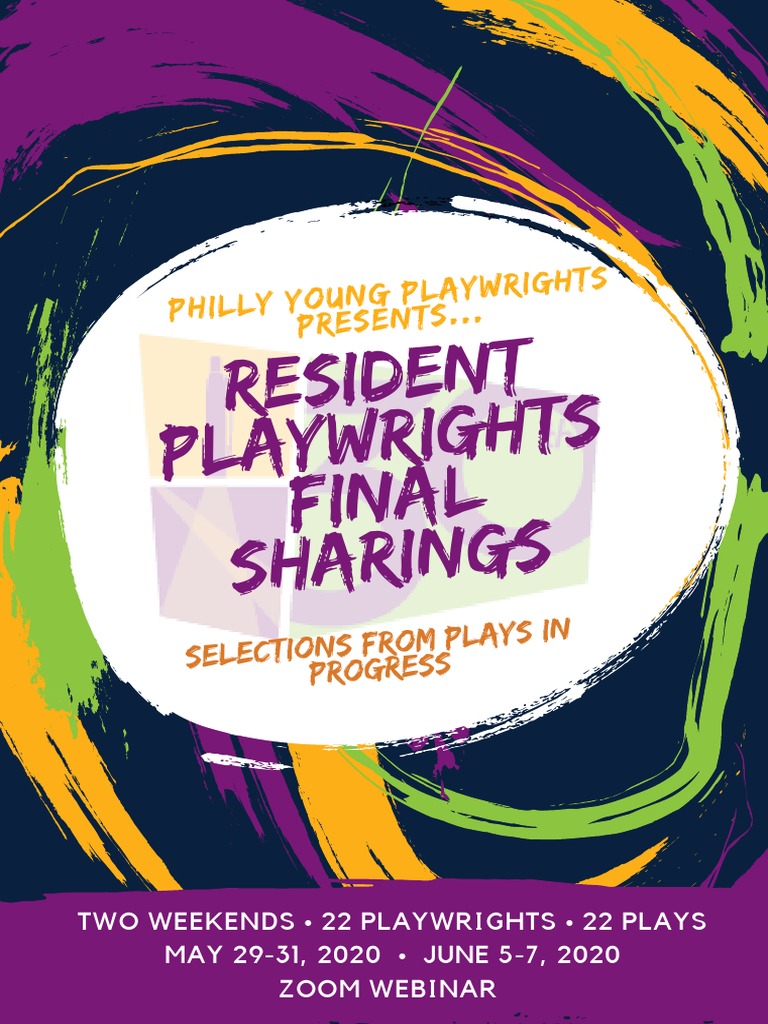 PYP 2019-2020 Resident Playwrights Final Sharings Program | PDF