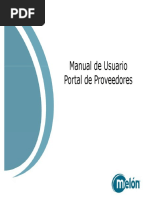 Manual - Portal Proveedores - Registro Facturas | PDF | Finanzas y administración del dinero