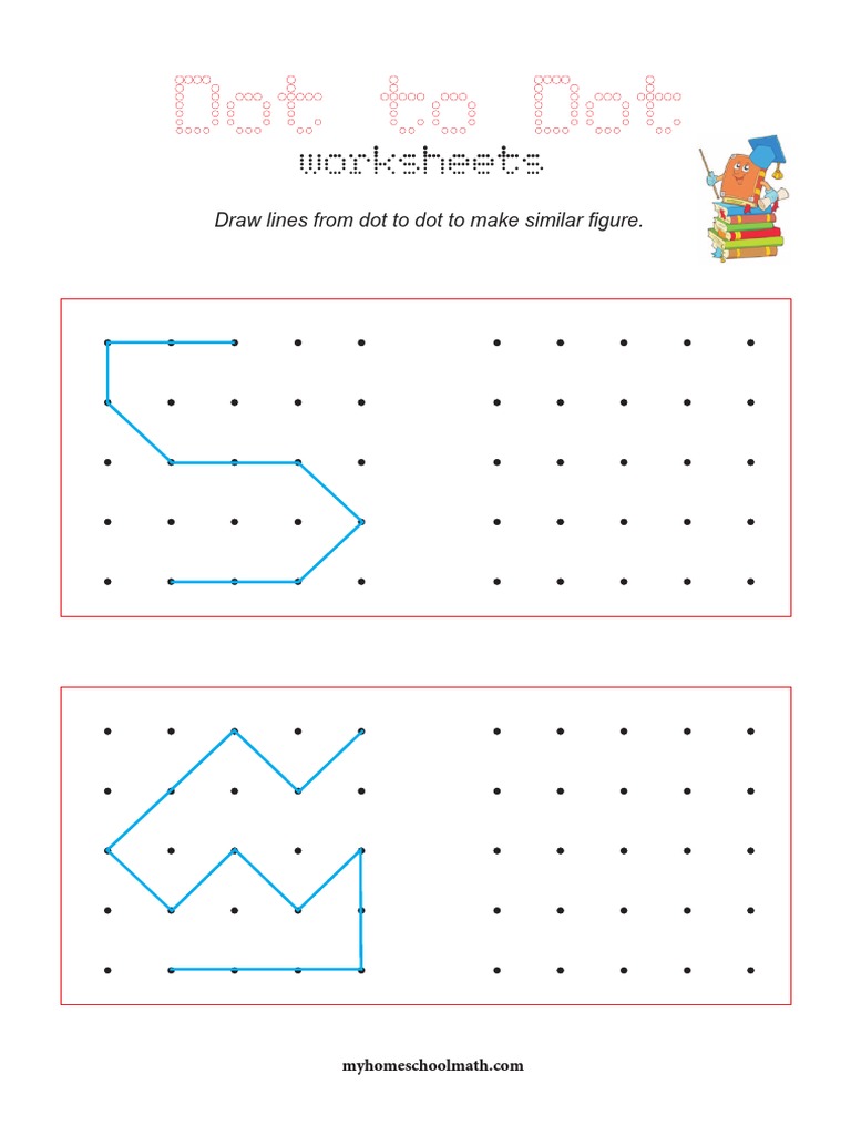 Dot To Dot: Worksheets | PDF