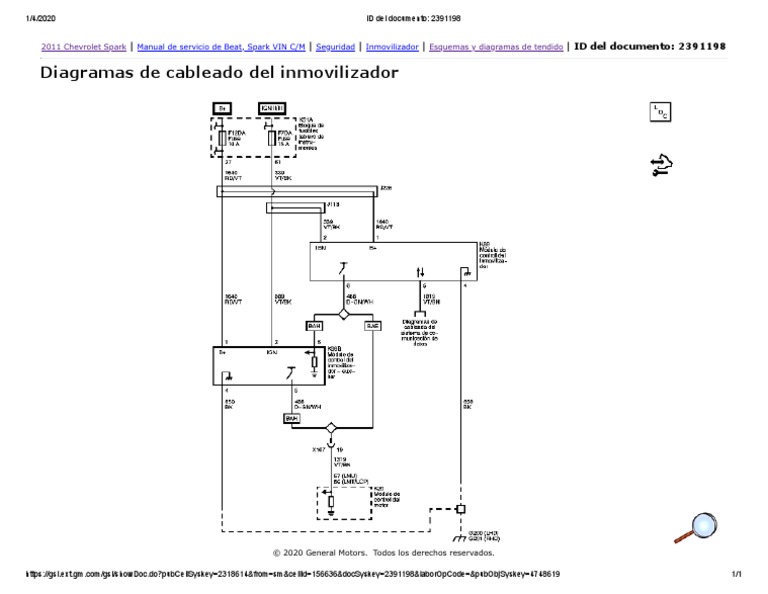 2011 Chevrolet Spark - INMO-DIAGRAM | PDF | Tecnología