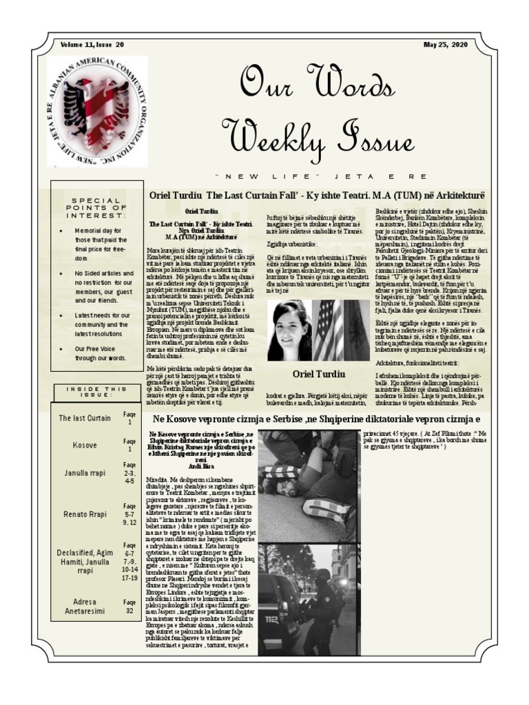 Newsletter Volume 11 Issue 20 | PDF