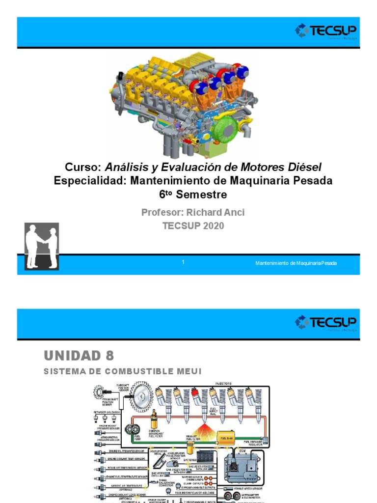 Lección 8 - Sistema de combustible MEUI | PDF | Inyección de ...