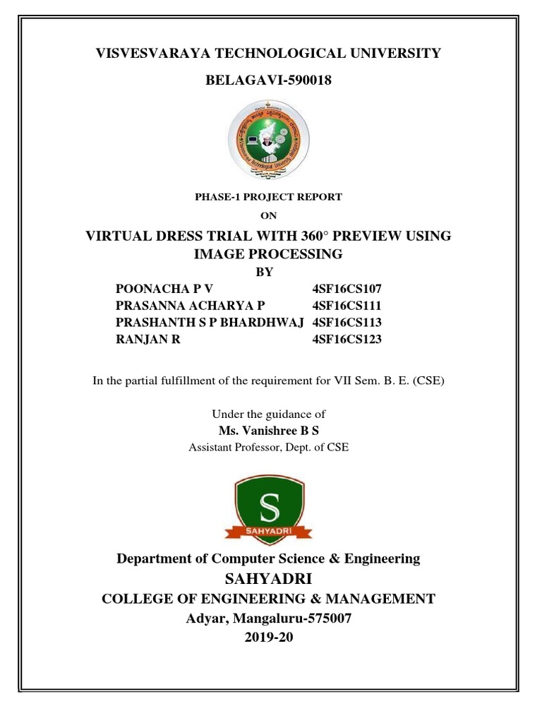 Visvesvaraya Technological University BELAGAVI-590018 | PDF