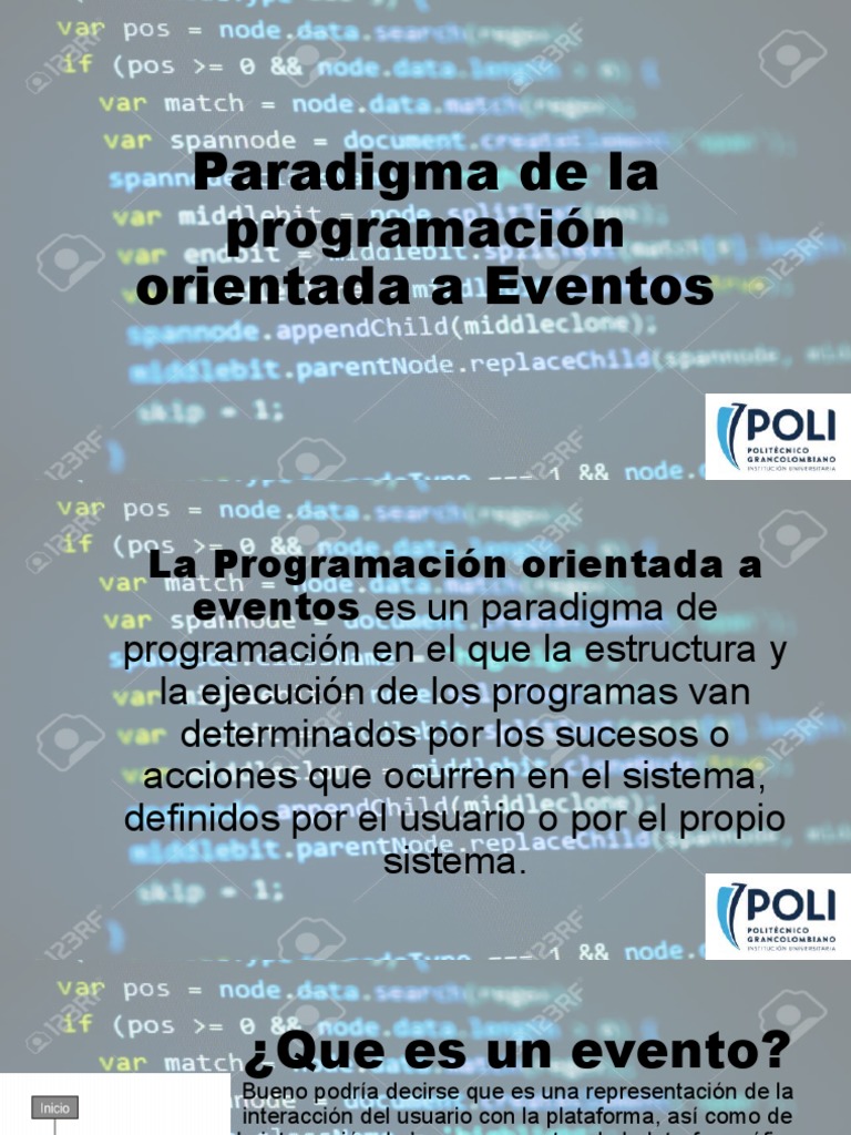 Paradigma de La Programación Orientada A Eventos | PDF
