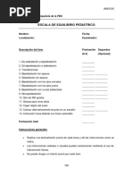 Test de Dubowitz | PDF | Tobillo | Pie