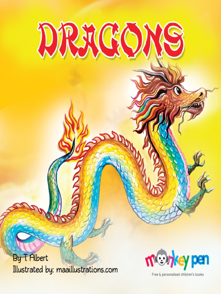 025 DRAGONS Free Childrens Book by Monkey Pen | PDF | Dragon | Fantasy ...