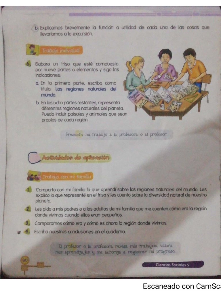 Taller Sara Duque Cuello 5C Regiones Naturales Del Mundo | PDF