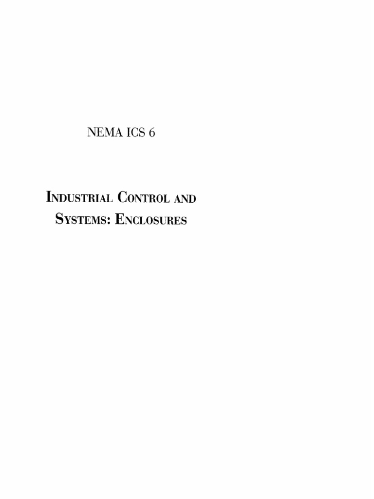 Nema Ics 6 | PDF