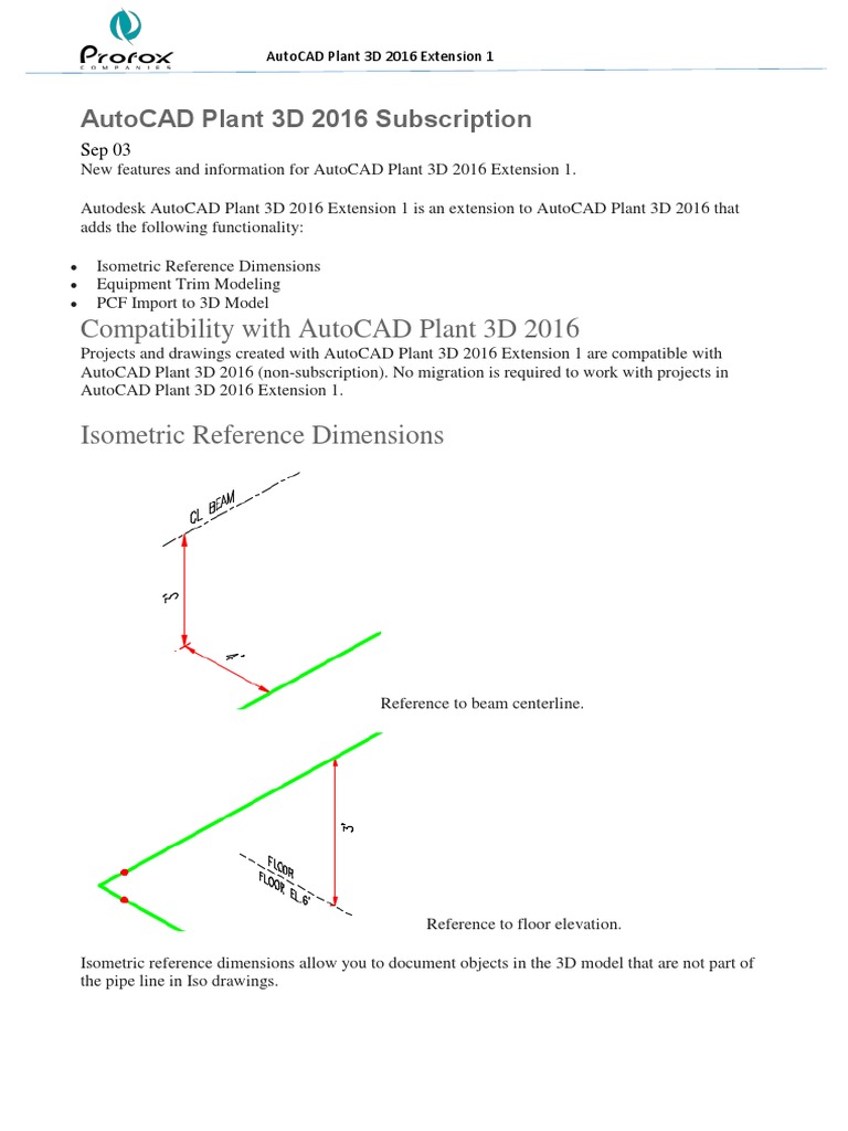 Compatibility With Autocad Plant 3D 2016 | PDF | Auto Cad | Pipe (Fluid ...