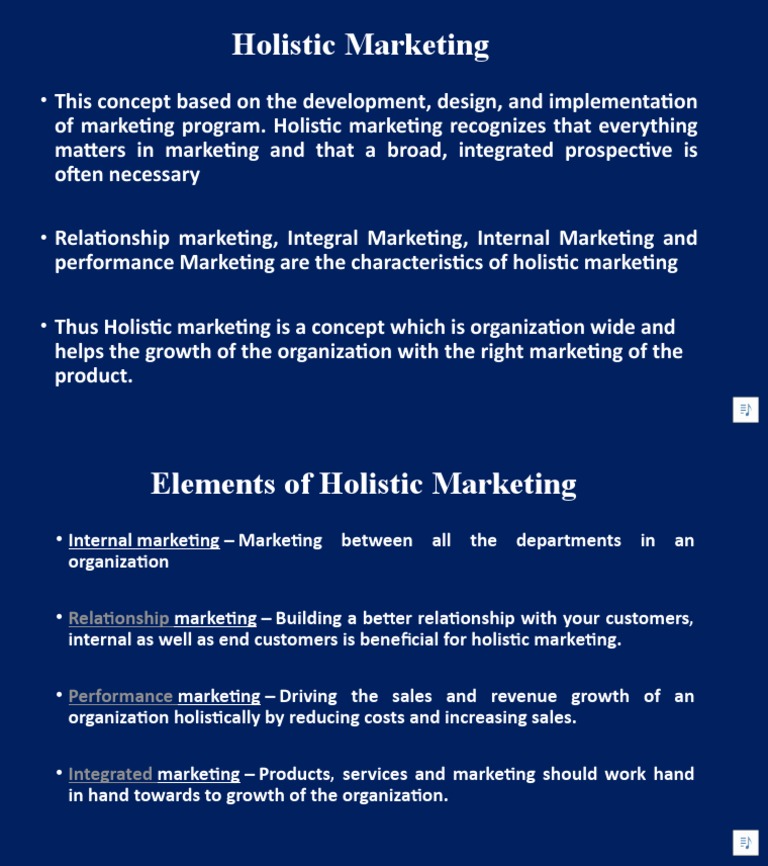 Holistic Marketing for Revenue Growth | PDF | Business | Finance ...