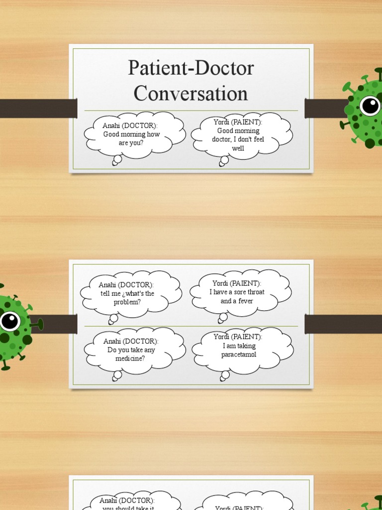 Conversacion Paciente-Doctor | PDF