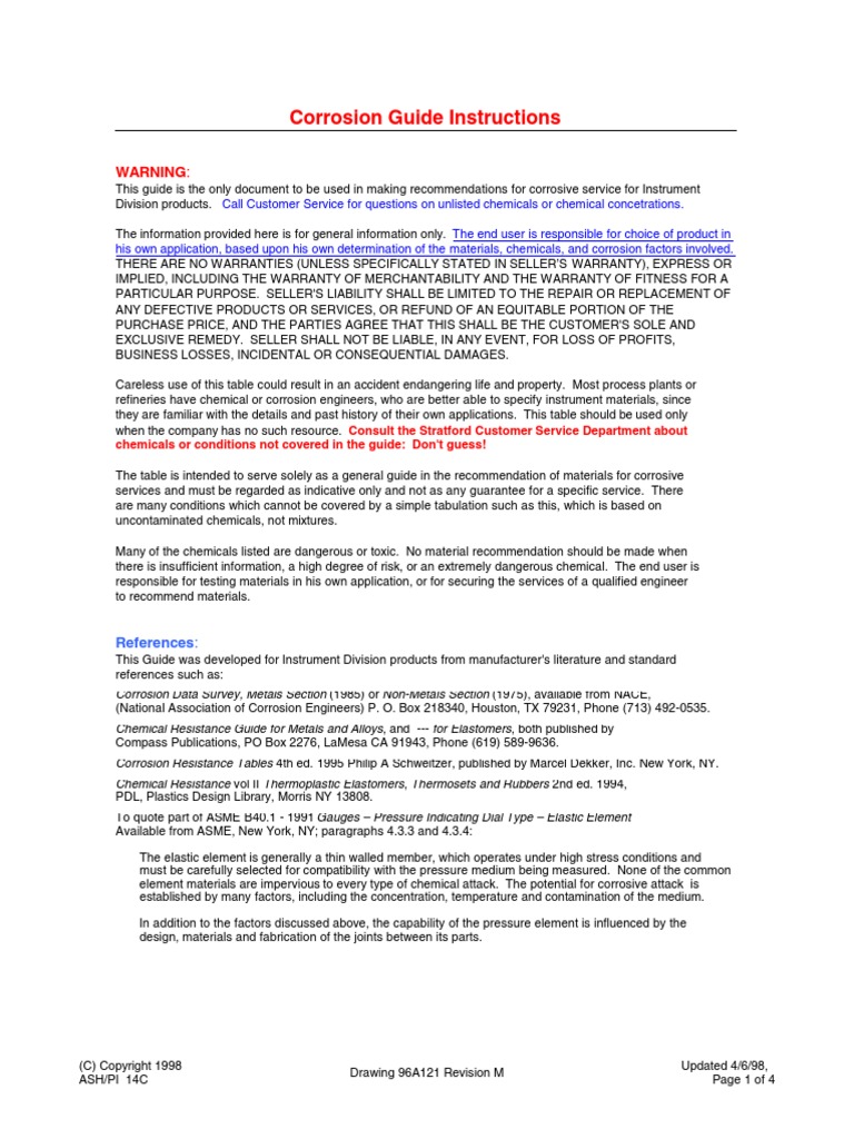 Corrosion Guide | PDF | Corrosion | Pressure Measurement