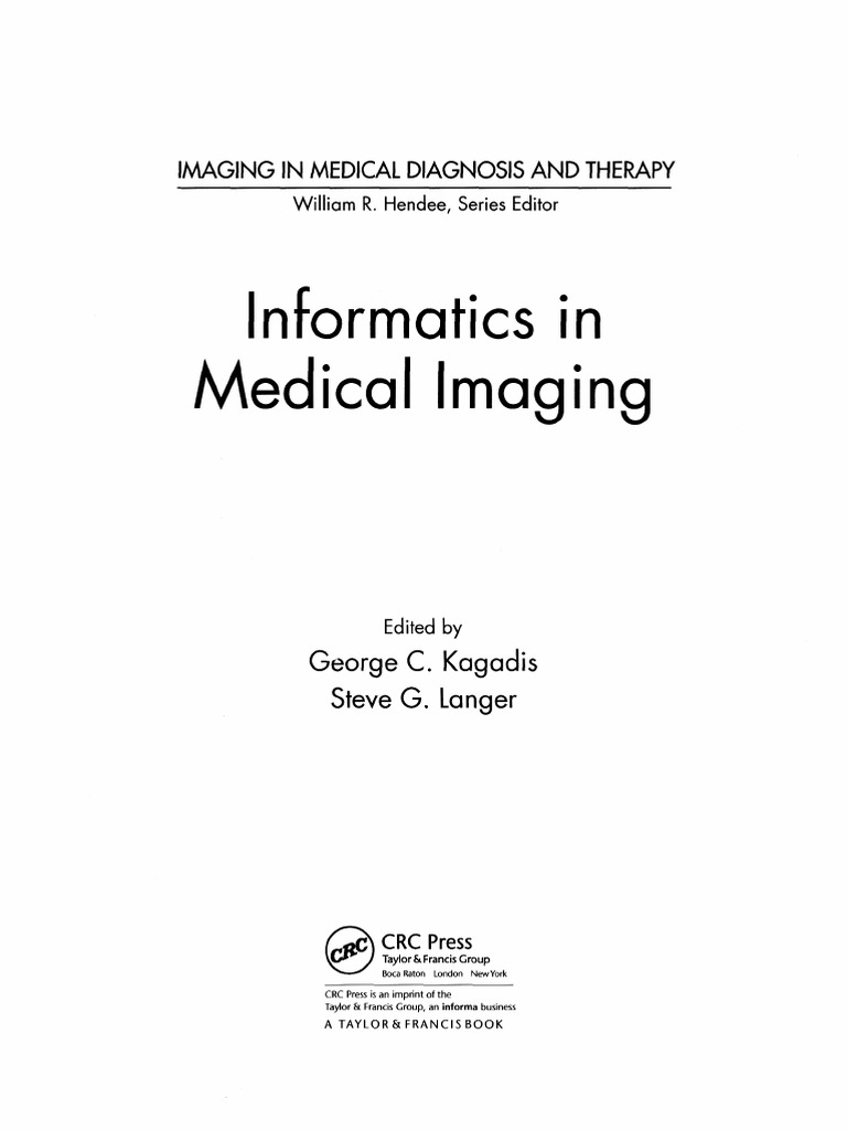 Informatics in Medical Imaging | PDF | Health Informatics | Medical Imaging