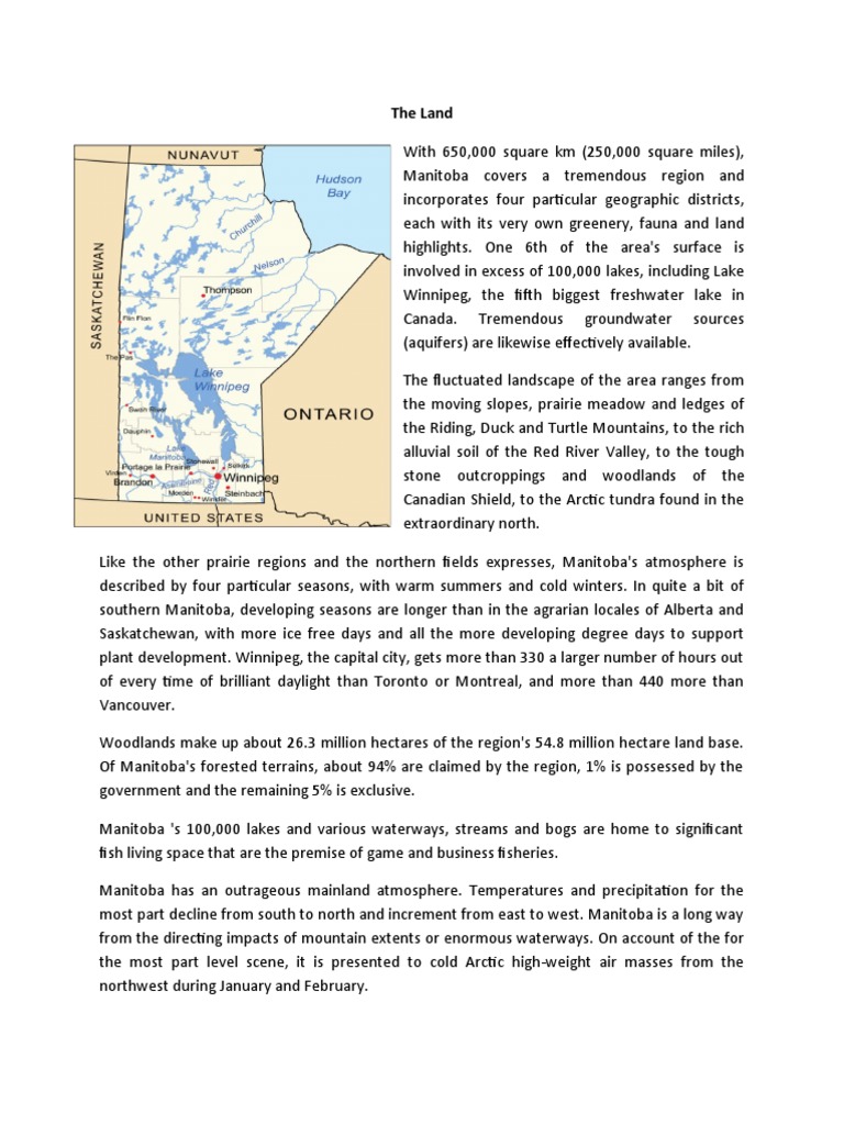 Canada | PDF | Manitoba | Canada