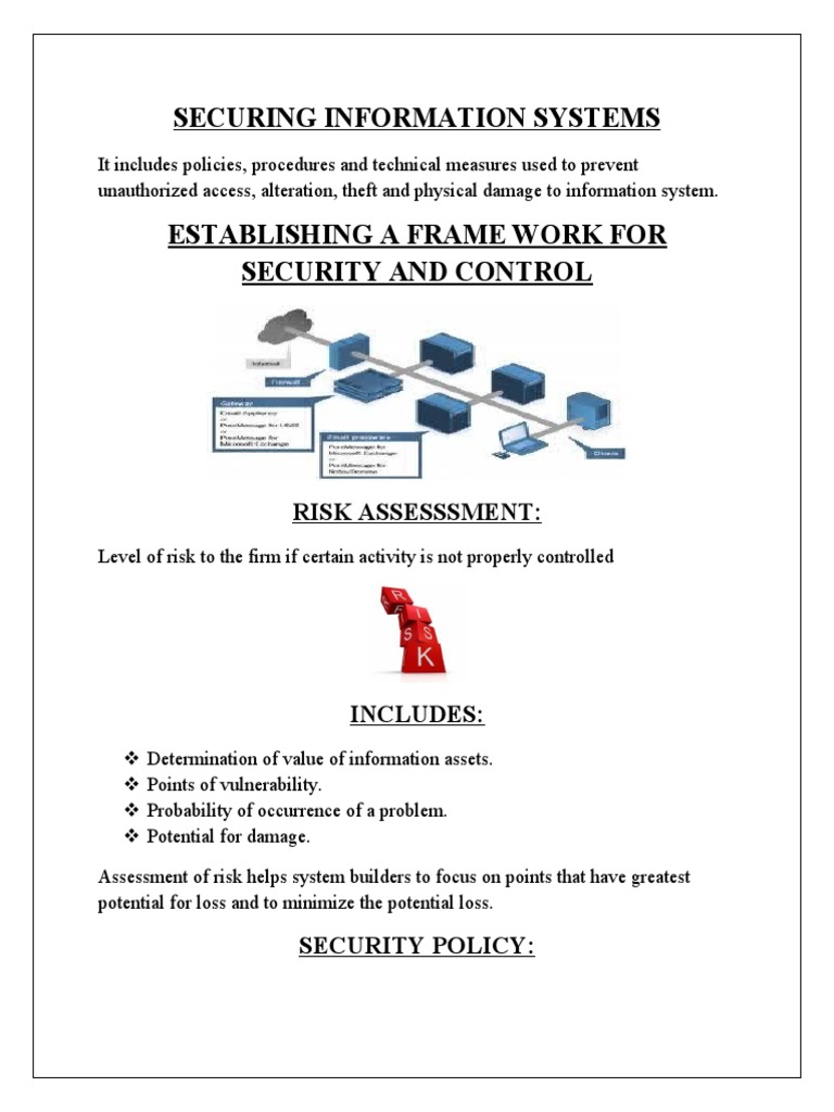 Information Systems Security Framework | PDF | Information Security ...