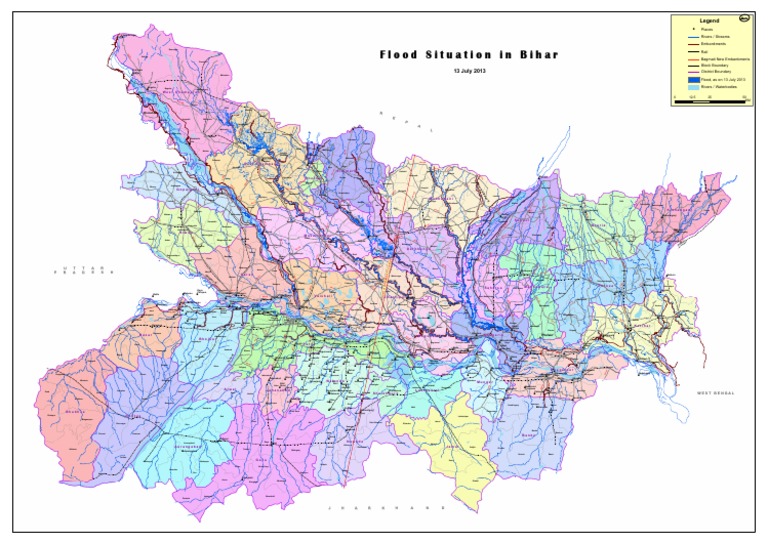 Bihar Water Map | PDF