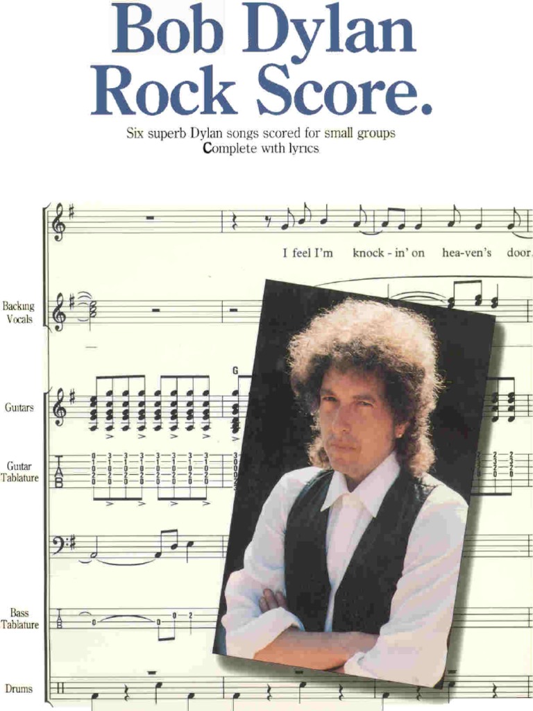 Bob Dylan Rock Score PDF | PDF