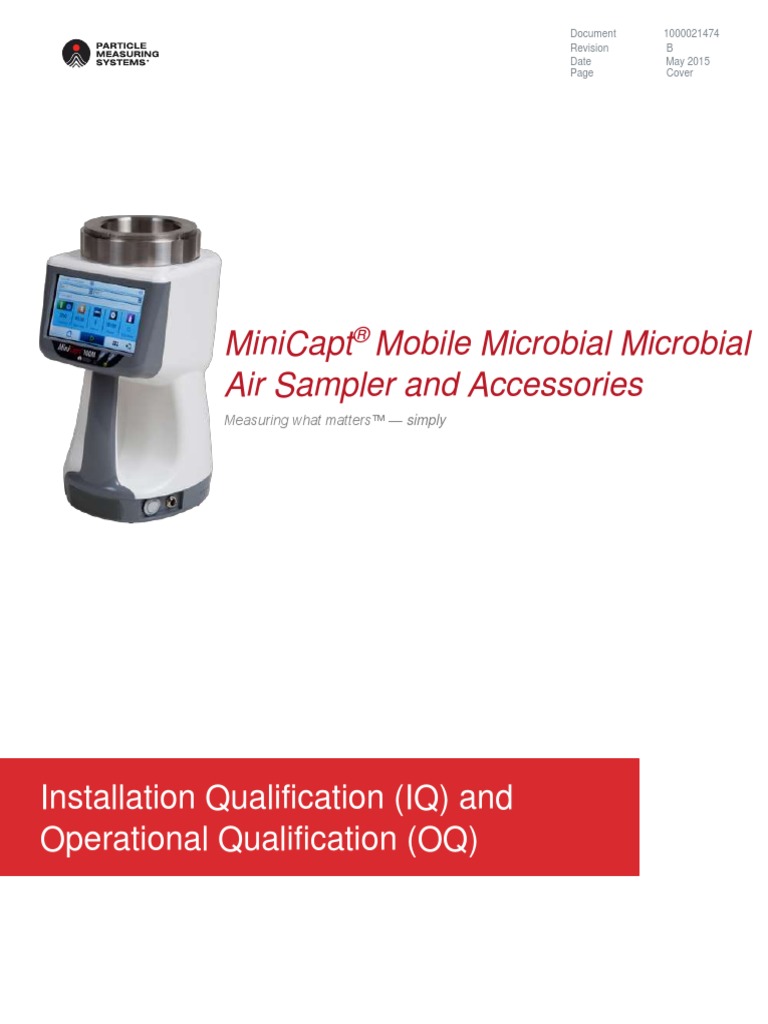 4 - MiniCapt Mobile and Accessories IQOQ PDF | PDF | Verification And Validation | Computing