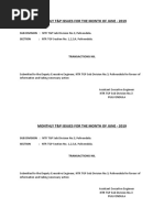 Movement Slip To Accompany The Bills of The Contractors and Suppliers | PDF | Receipt | Trade