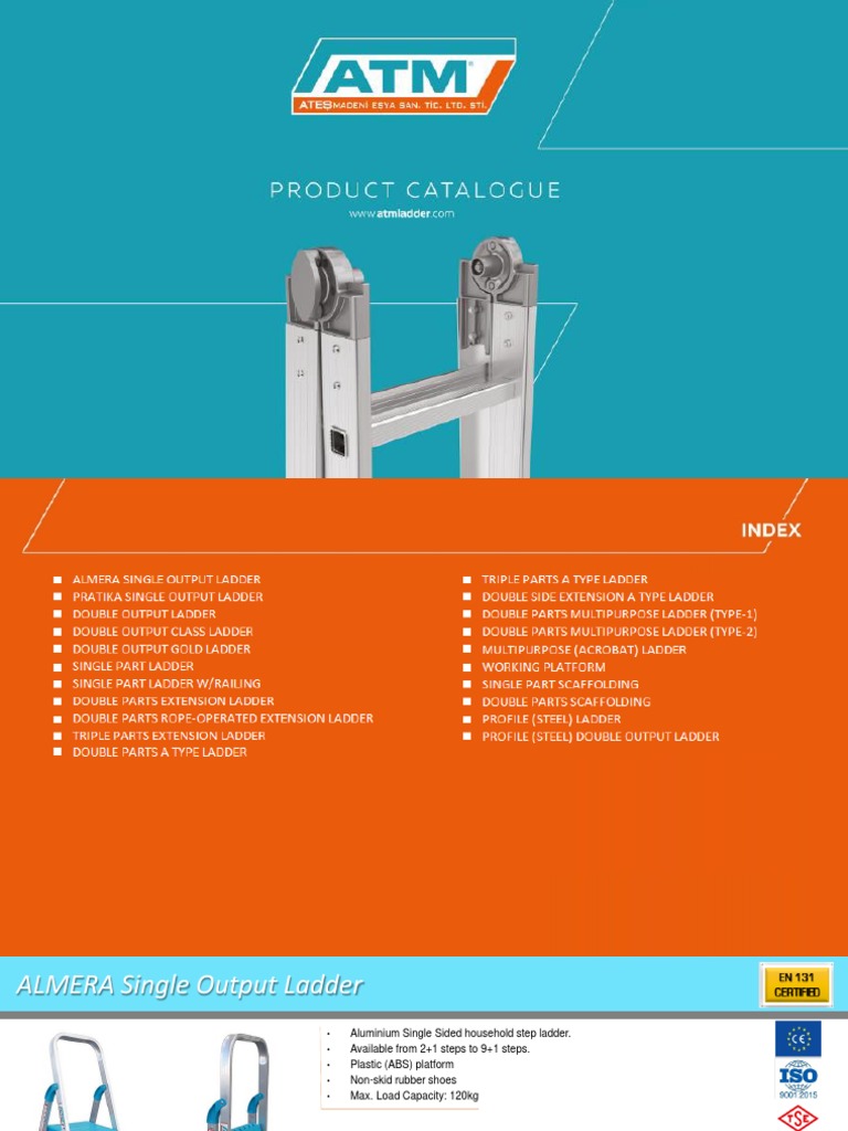 ATM Catalogue 2020 | PDF | Ladder | Nature