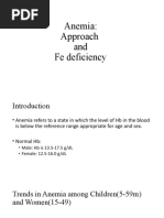 BC Iron Deficiency Guidelines Summary | PDF | Iron | Anemia