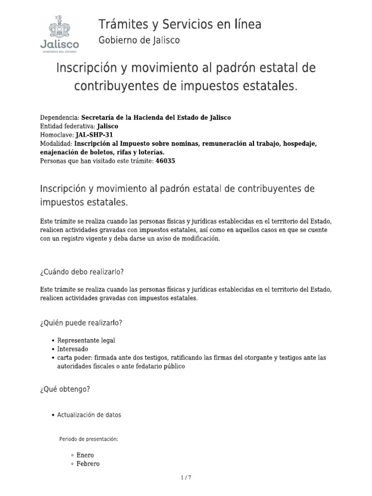 Requisto 2 % Sobre Nomina | PDF