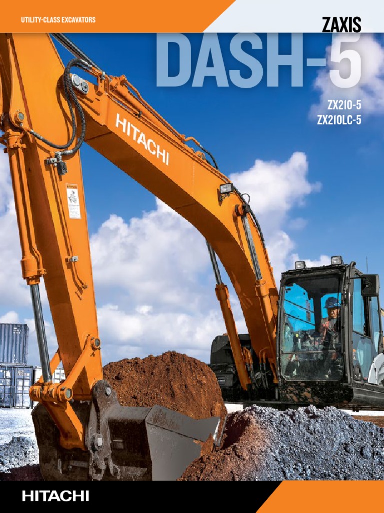 ZX210-5 ZX210LC-5LA Digital Only 17-10 PDF | PDF | Elevator ...