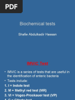 IMViC Test - Principle, Result Chart, Examples, Uses | PDF ...