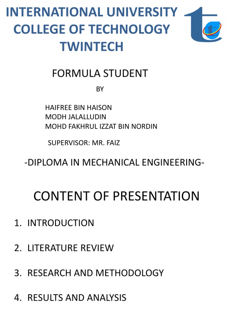 f1 Presentation | PDF | Formula One | Car Manufacturers