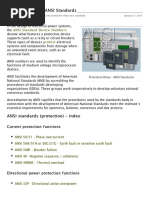 Protection Relay Code Overview | PDF | Relay | Transformer
