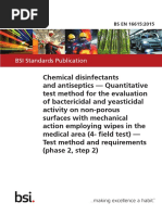 En 14885 - 2022 | PDF | Disinfectant | Antimicrobial