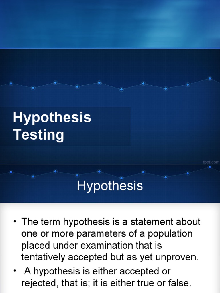 Eda Group5 Hypothesis Testing Pdf Type I And Type Ii Errors Statistical Hypothesis Testing
