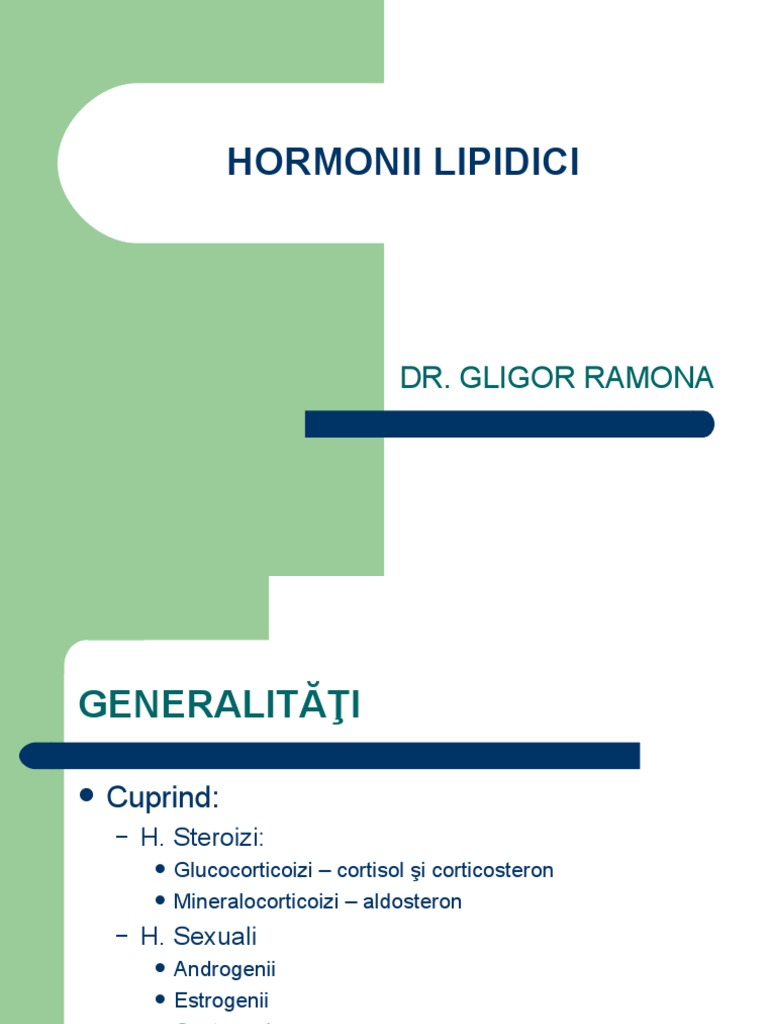 Hormonii Lipidici | PDF