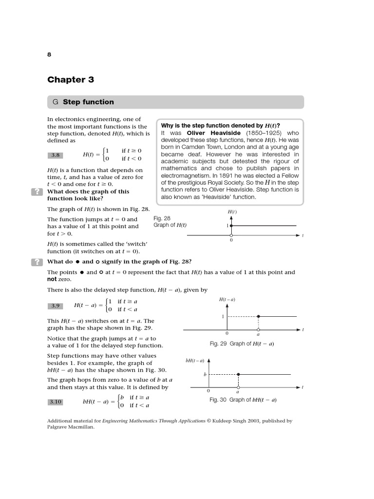 Additional Material ch3 PDF | PDF | Function (Mathematics) | Amplifier