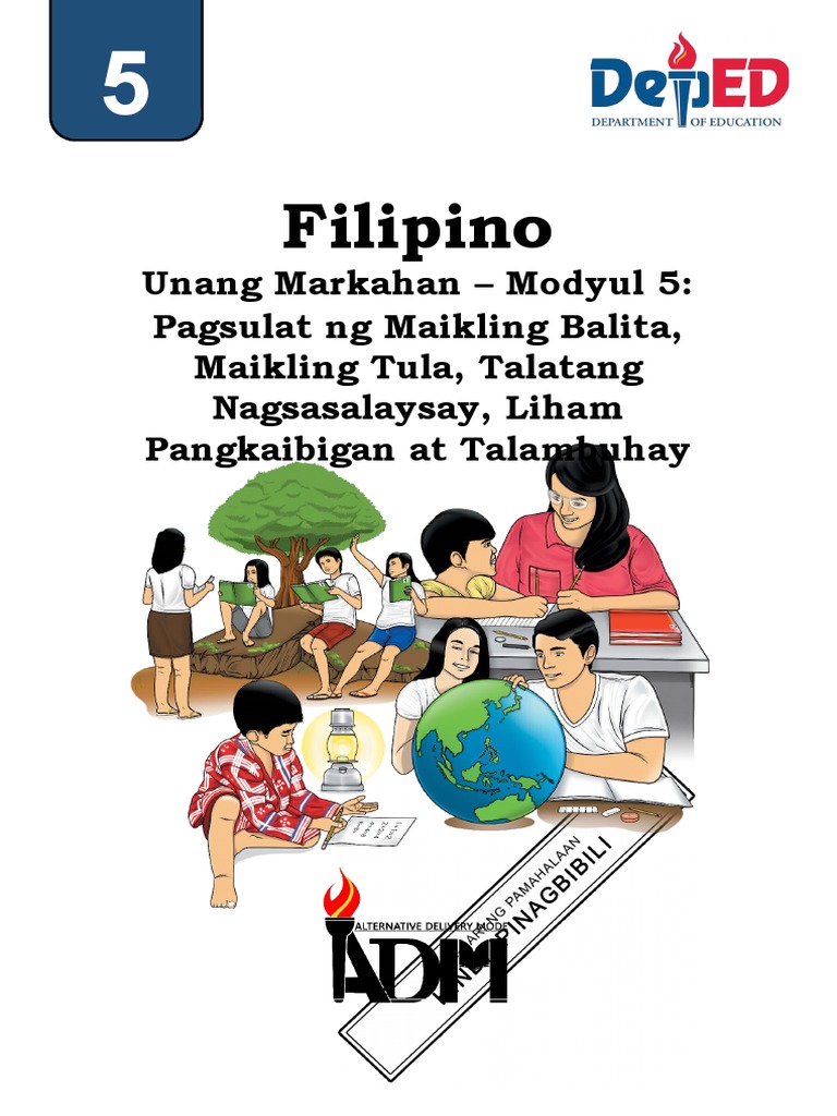 Q1 Module 5 (Filipino 5) | PDF