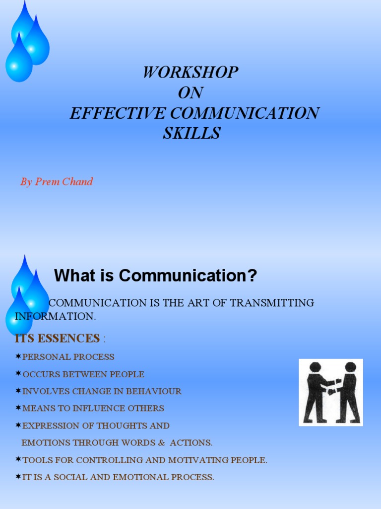 Effective Communication Skills | PDF | Body Language | Action (Philosophy)