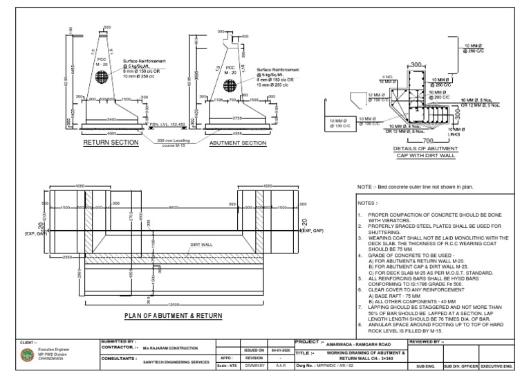 GAD FINAL 3+340 No. 2 | PDF | Structural Engineering | Architectural Design