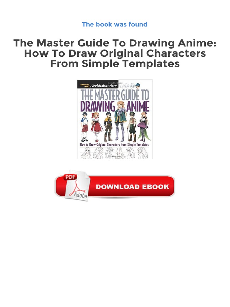 Master Guide to Drawing Anime Characters | PDF | Drawing | Anime