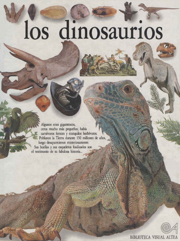 Enciclopedia Visual - Los Dinosaurios Editorial Altea 66 Paginas PDF | PDF